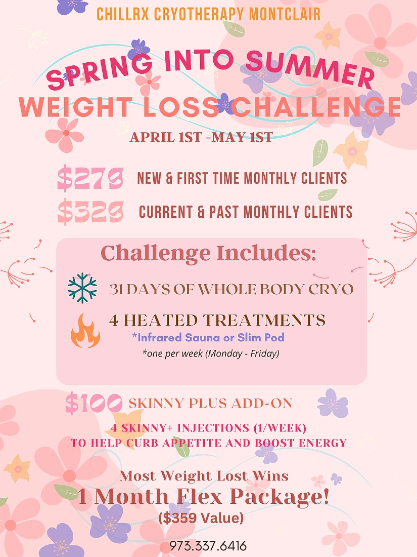 Promotions - ChillRx Cryotherapy Montclair